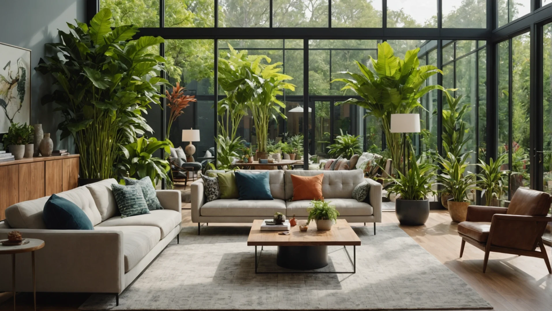 Aménager un intérieur verdoyant: Intégrer le jardin chez soi