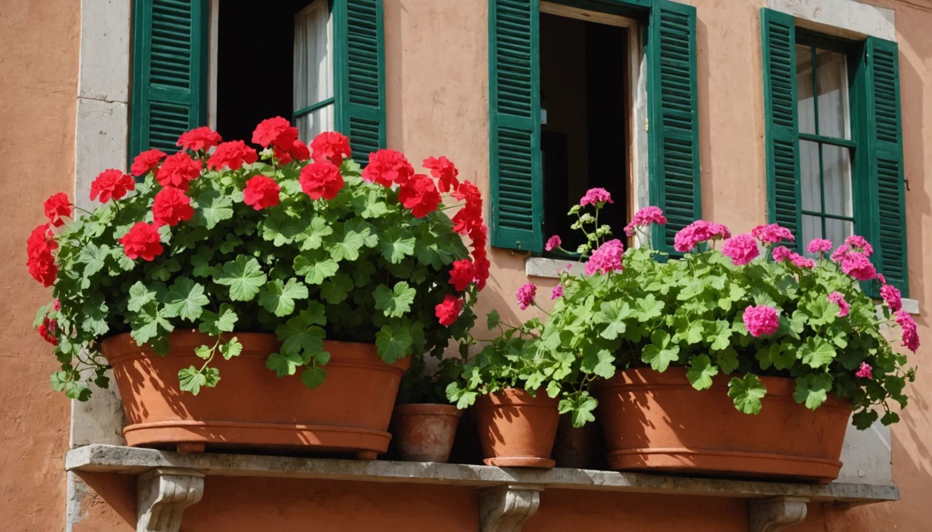 Secrets du géranium lierre double: balcon fleuri tout l'année