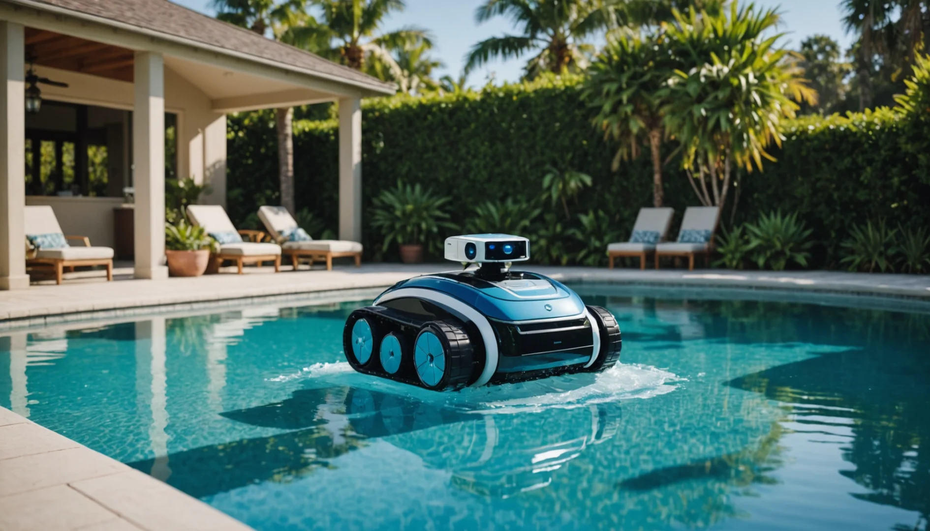 Robot piscine : Nettoyage autonome et rapide